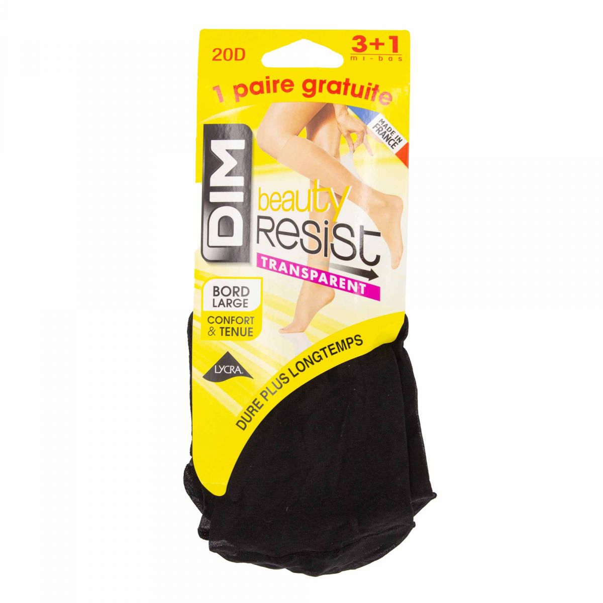 Mi-bas voile lot de 4 Femme DIM à prix dégriffé ! | Degriffstock