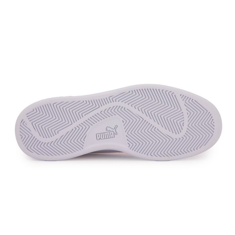 Baskets basses Smash V2 Buck liseré rouge Enfant PUMA à prix dégriffé